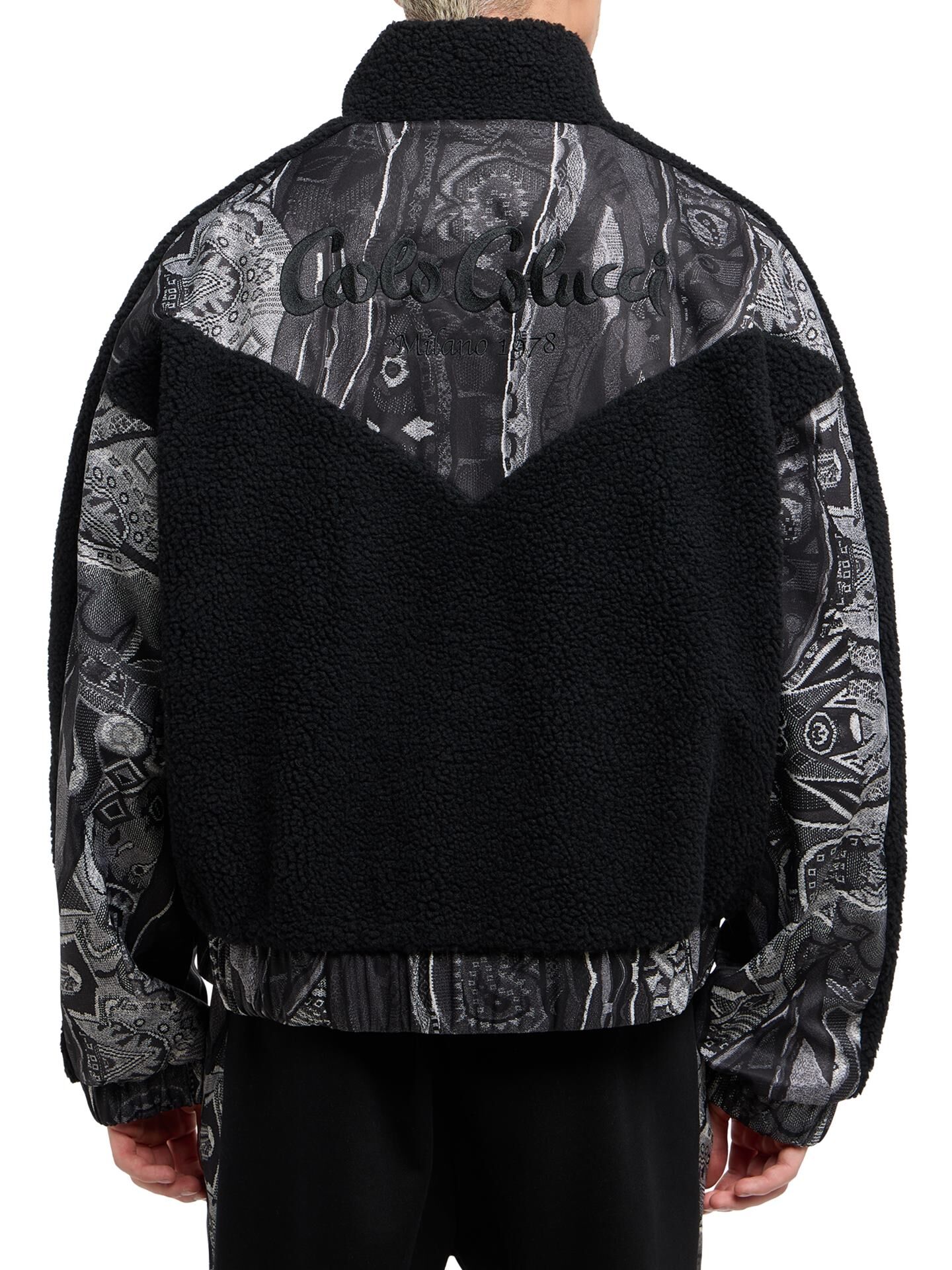 Puffer teddy jacket - Retro Vibes | Black | XL | CC-C7409-211-XL