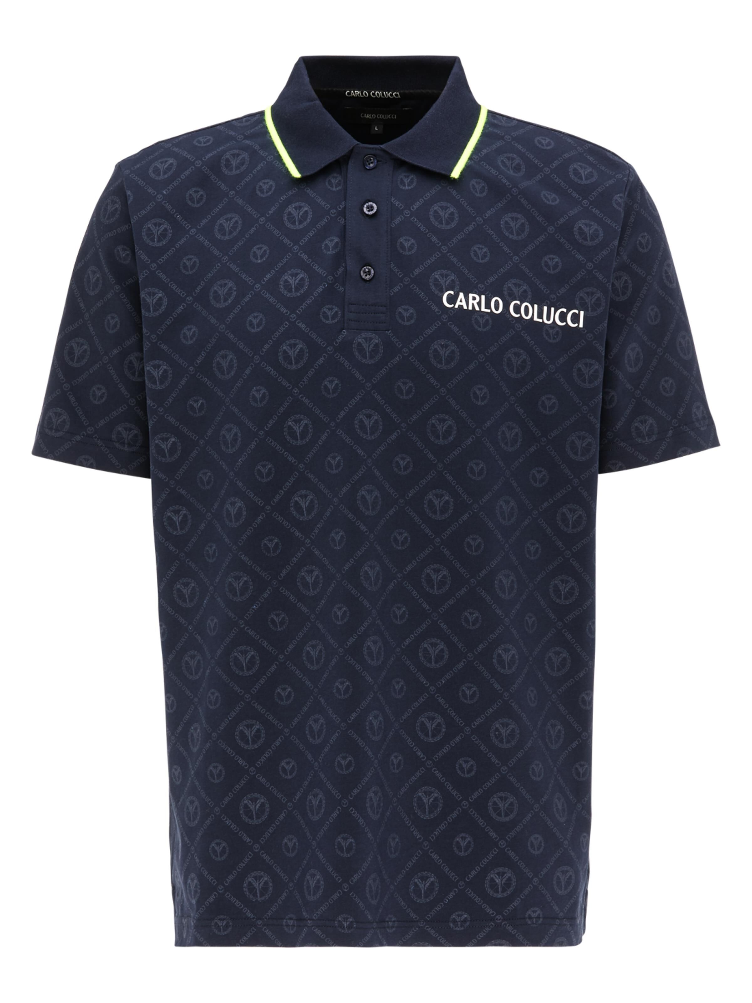 Men's polo shirt with logo print | DAH-C3047-101-M