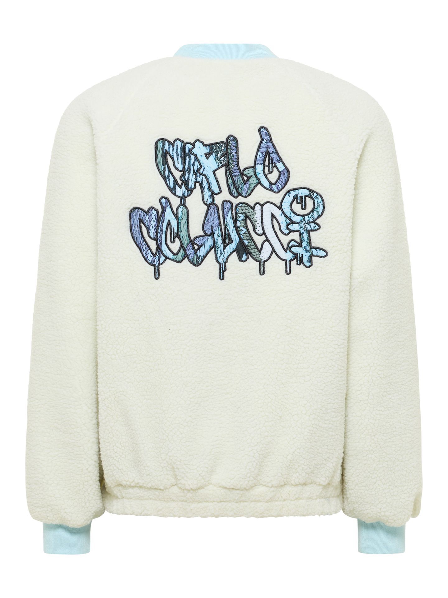 Reversible teddy jacket - Zoom in | White | L | CC-C8602-591-L