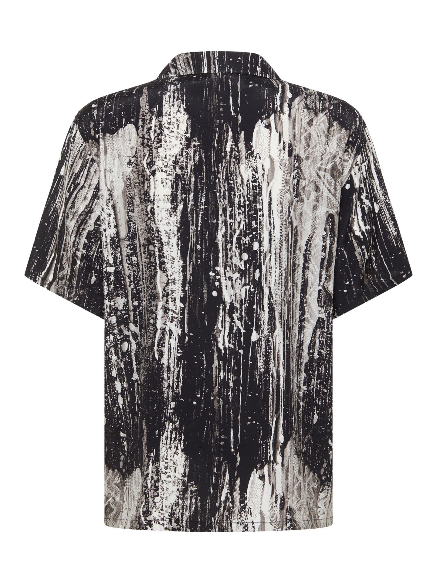 Printed shirt - AI DRIP KNIT | Black | L | CC-C4753-201-L